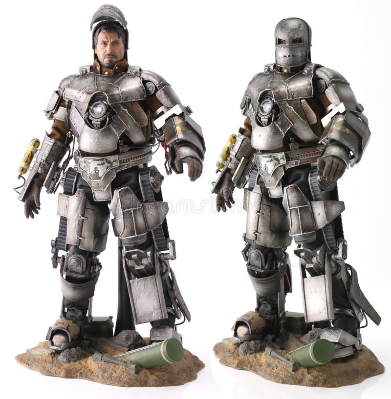 Iron Man Mark 1 editorial stock photo. Image of fantastic - 26789773