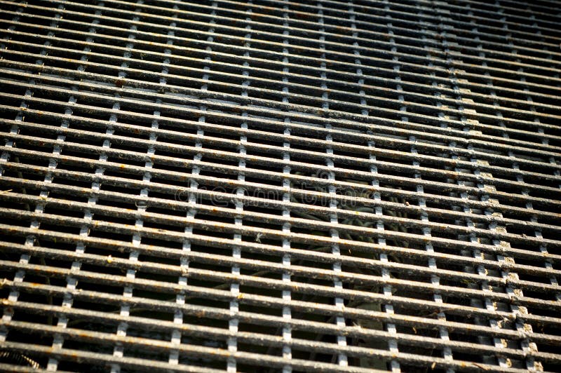 An Iron Mesh Background with Repetitive Pattern Stock Image - Image of ...