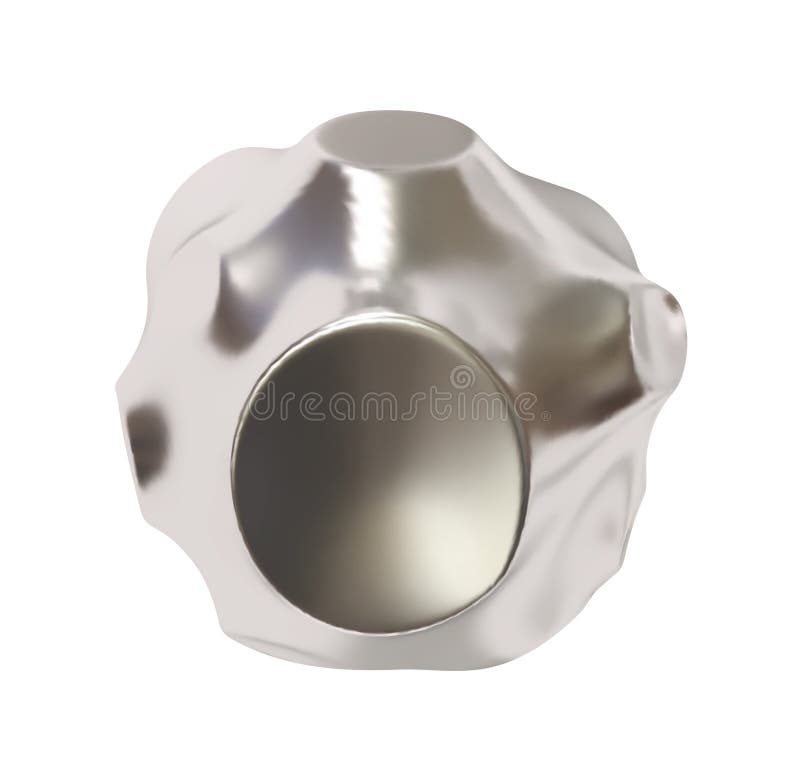 Iron Metaball Shapes of Objects Realistic 3d Design. Meteorites ...