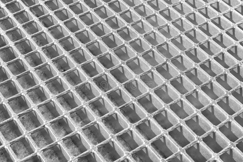 Iron Metal Industrial Grid with a Seamless Rectangular Pattern. Square ...