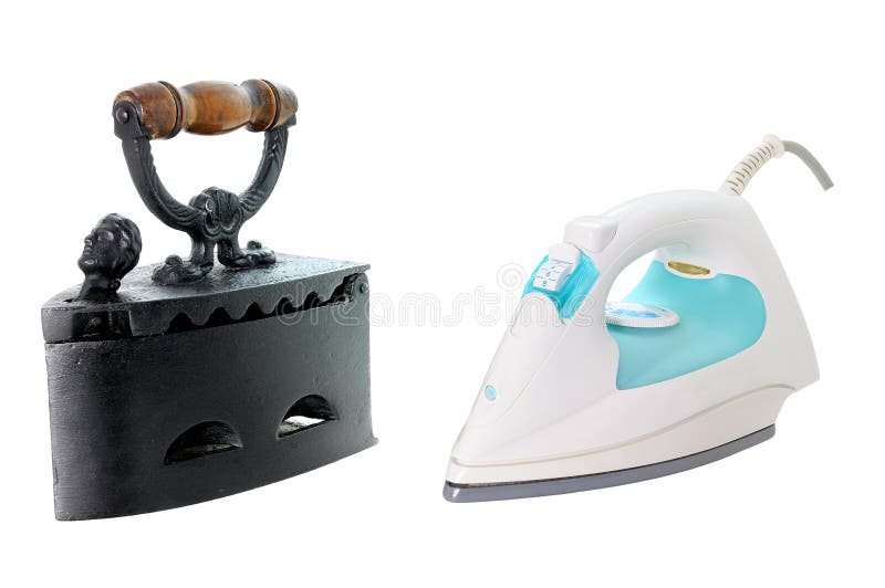 Iron one stock image. Image of antique, vintage, electric - 13271913