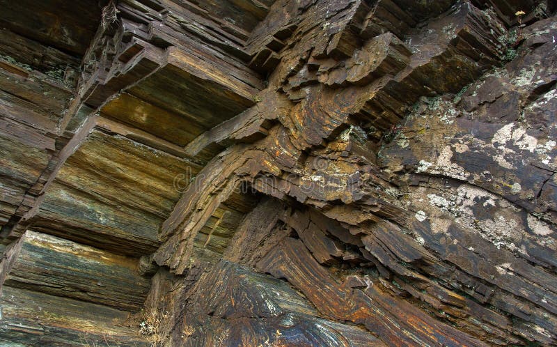 Iron ore deposits stock image. Image of industrial, brown - 15056609