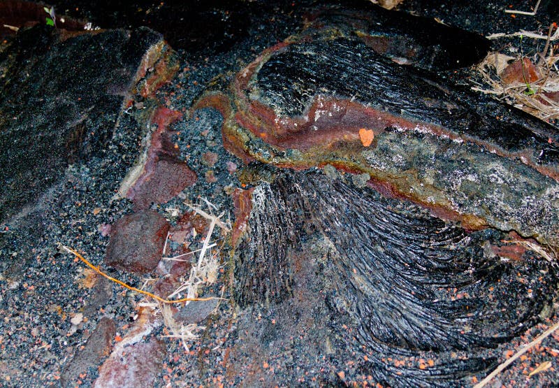 Iron Ore Lava Big Island Hi Stock Photos - Free & Royalty-Free Stock ...