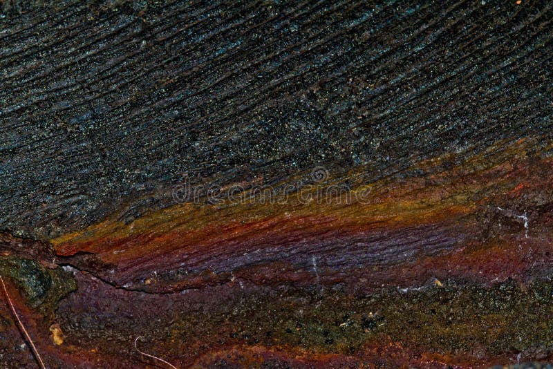 Iron Ore in Lava on the Big Island Stock Image - Image of volcano ...