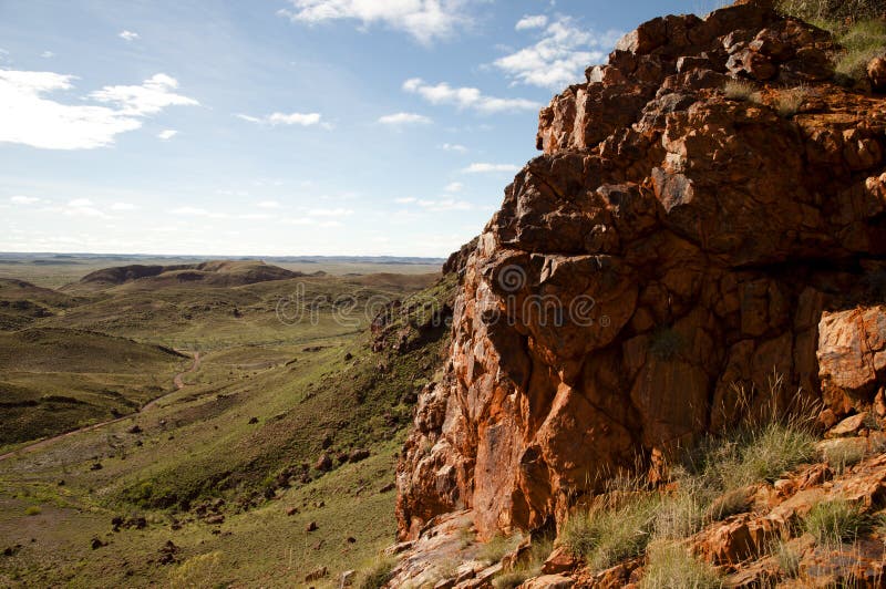Iron Ore Rich in Hematite - Australia Stock Image - Image of land ...