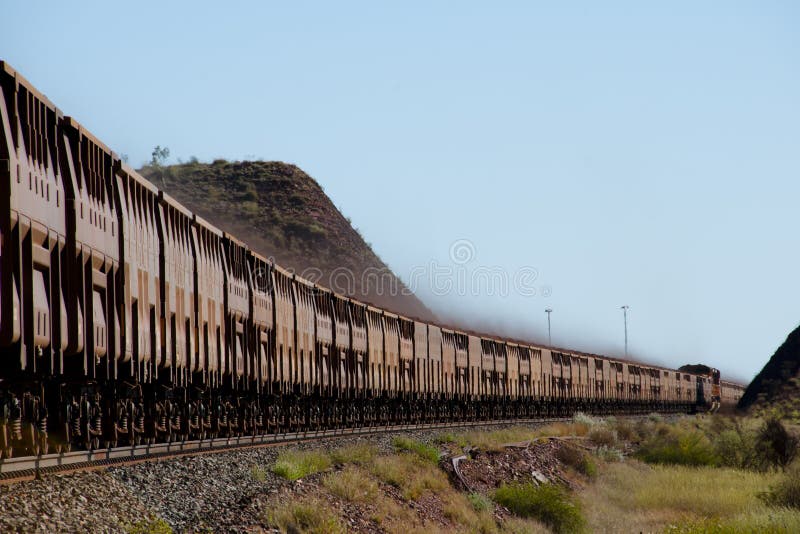 104 Iron Ore Train Australia Stock Photos - Free & Royalty-Free Stock ...