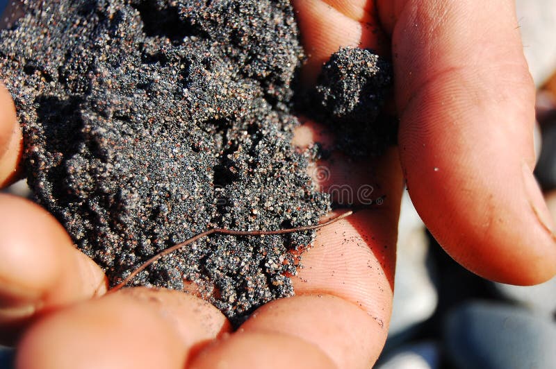 Iron Oxide stock photo. Image of hand, skin, mineral - 16599680