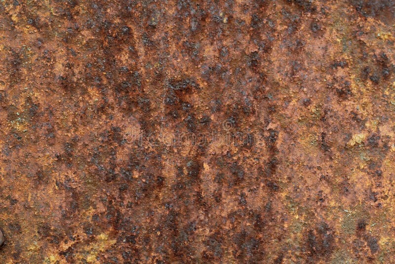 Iron Oxide on the Metal Sheetbackground Stock Image - Image of scale ...