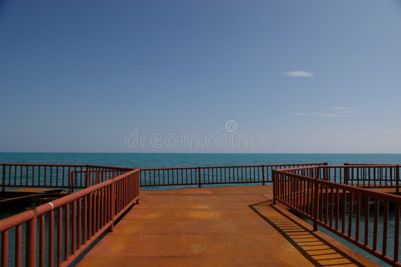 Iron path stock photo. Image of beach, cross, colored - 7100586