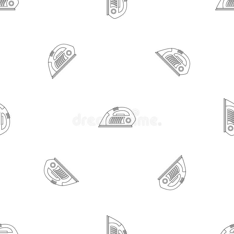 Iron Pattern Seamless Vector Stock Vector - Illustration of iron, metal ...