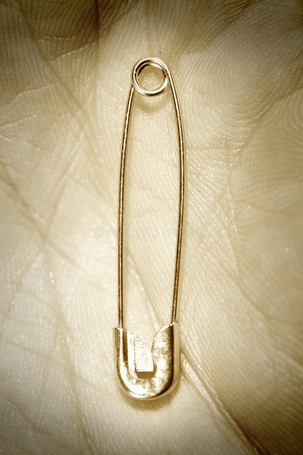Iron Pin stock photo. Image of safety, straight, single - 4330588