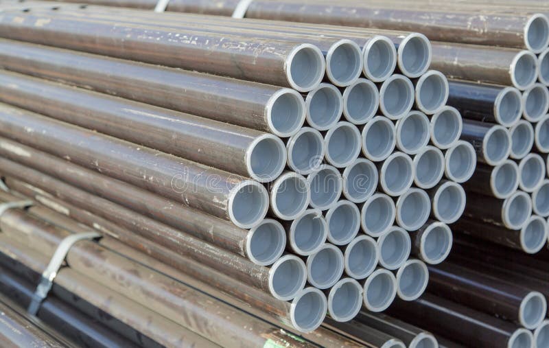 Iron pipes stock photo. Image of circle, pipe, objects - 78499868