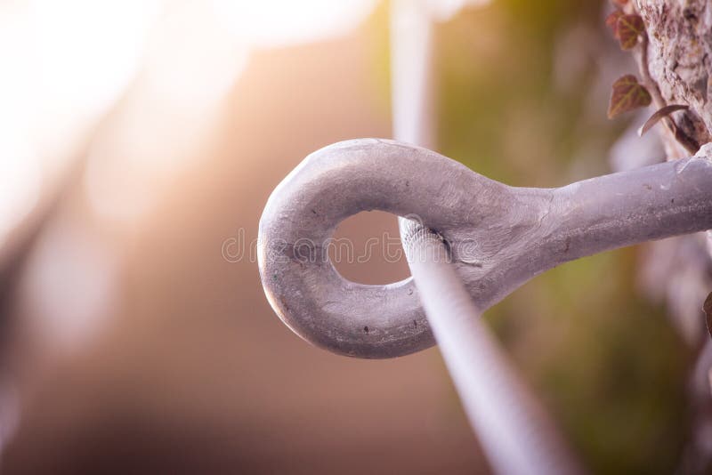 Iron Piton in a Rock, Climbing Sports Stock Photo - Image of lifestyle ...