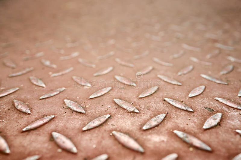 Iron Plate Pattern Metal Grid Steel Sheet Floor Texture. Rusty Steel ...