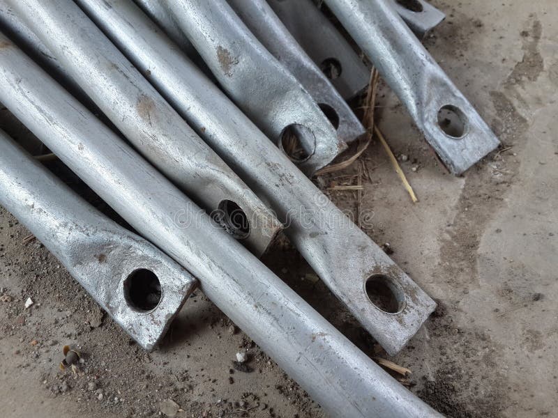 Iron pole stock image. Image of pole, steel, dust, iron - 71482067