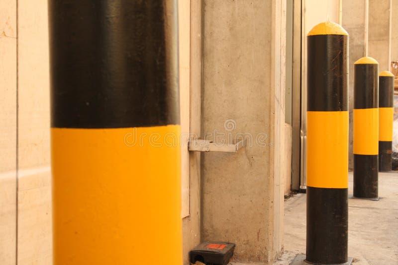 Iron poles stock image. Image of pillar, protect, protection - 6799557