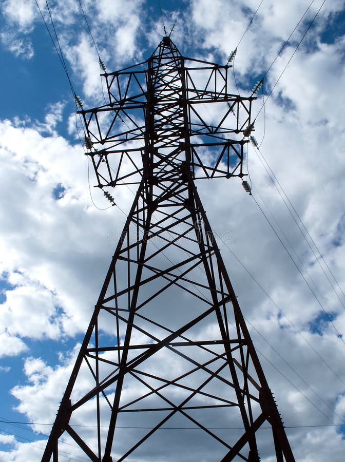 Iron post stock photo. Image of current, electric, technology - 41797066