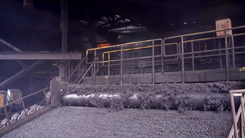 Iron Production Process Mine Mineral Processing Plant Stock Photos ...