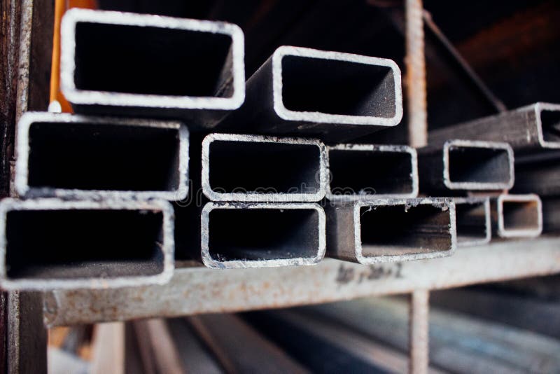 Iron profiles stock image. Image of size, elbow, pipe - 160405593