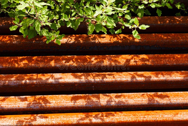 Iron rails stock image. Image of motion, transport, railway - 73792999