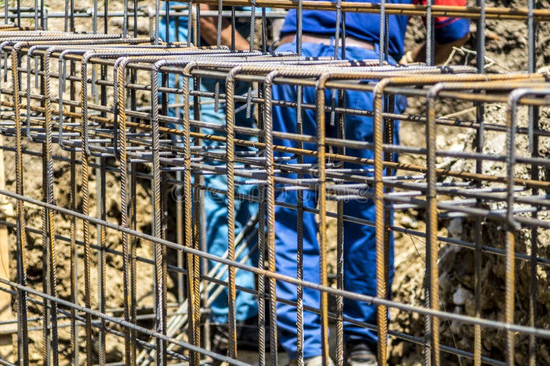 Iron reinforcement stock image. Image of base, reinforcement - 56234187