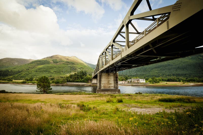 Iron road bridge stock photo. Image of surface, william - 33755644