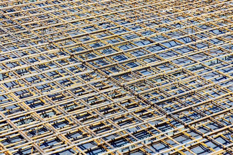 Iron Rod at a Construction Site Stock Photo - Image of reinforcement ...