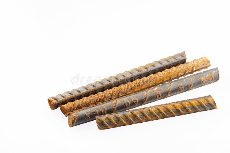 Iron construction rods stock image. Image of circular - 11734035