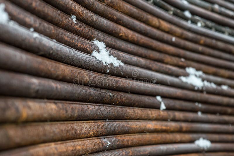 Iron Rods are Removed through an Arc Stock Image - Image of iron, blur ...