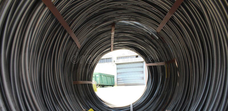 Iron bundle of reinforced stock image. Image of scene - 29643973