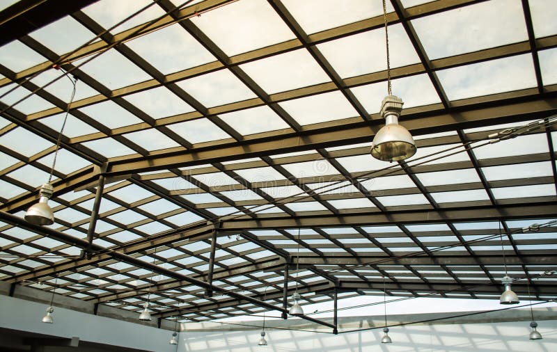 Iron roof stock image. Image of design, modern, construction - 43002273