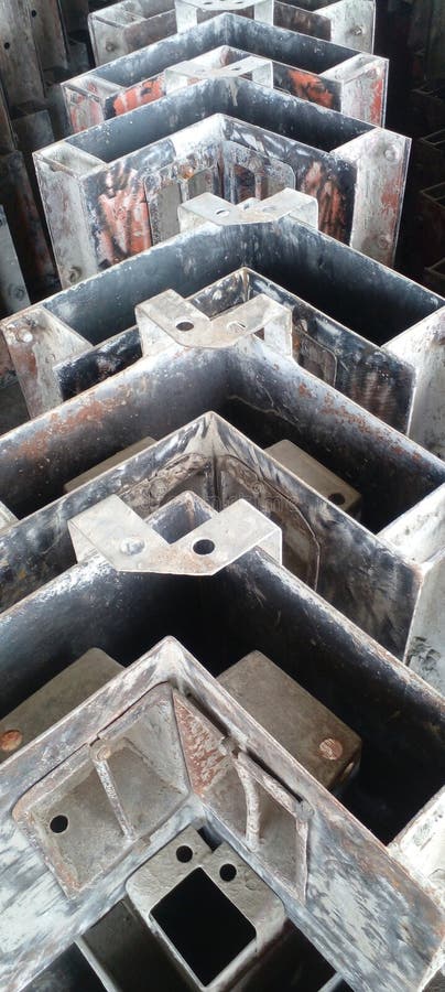 Iron Round Construction Casting Spicy Stock Photo - Image of iron ...