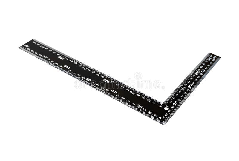 Iron ruler with angle bar stock photo. Image of collapsible - 30603384