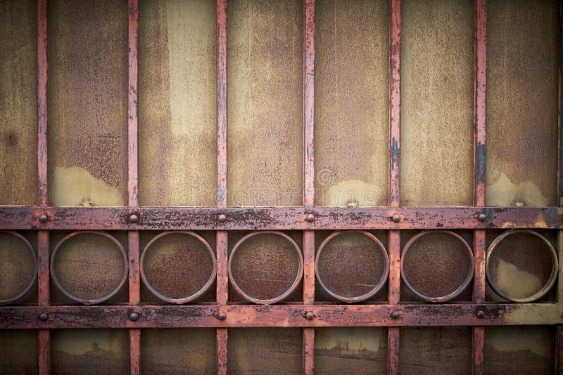 Iron rustic grid stock photo. Image of weathered, grunge - 194693742