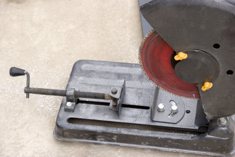 Iron saw stock photo. Image of iron, power, strong, steel - 13312740