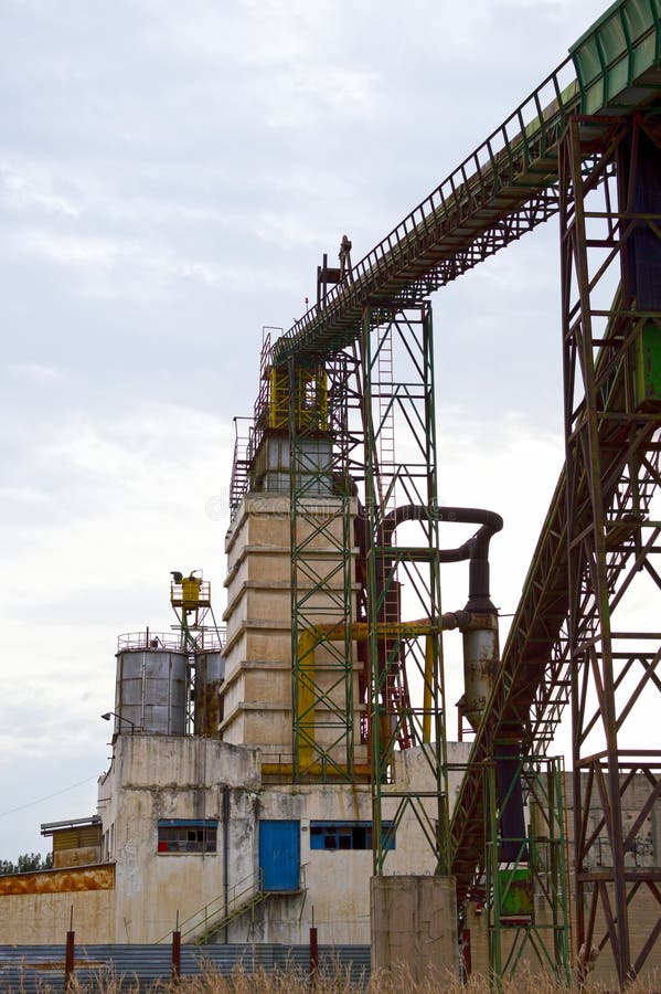 Iron scrap industry stock photo. Image of junk, material - 68170060