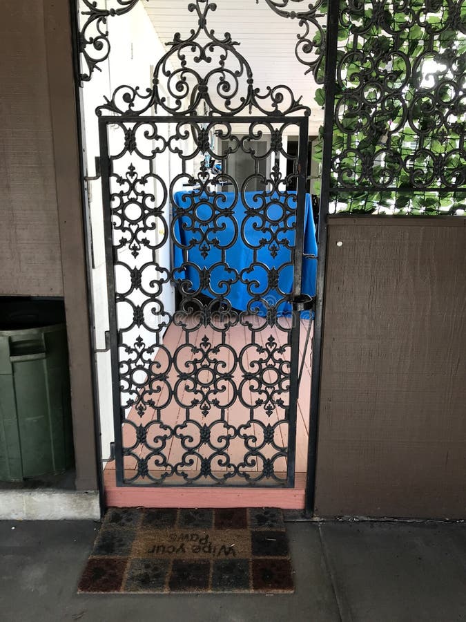 Security Gate stock photo. Image of gate, security, entrance - 124987586