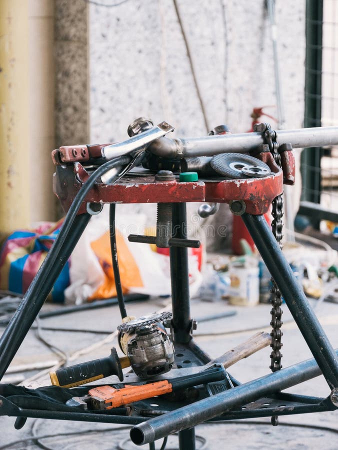 Iron Soldering, Man Working on Iron Soldering, Welding Sparks Stock ...