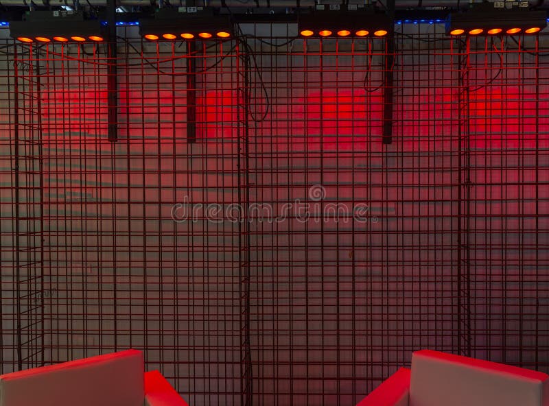 Iron square net stock image. Image of metal, decoration - 230778807