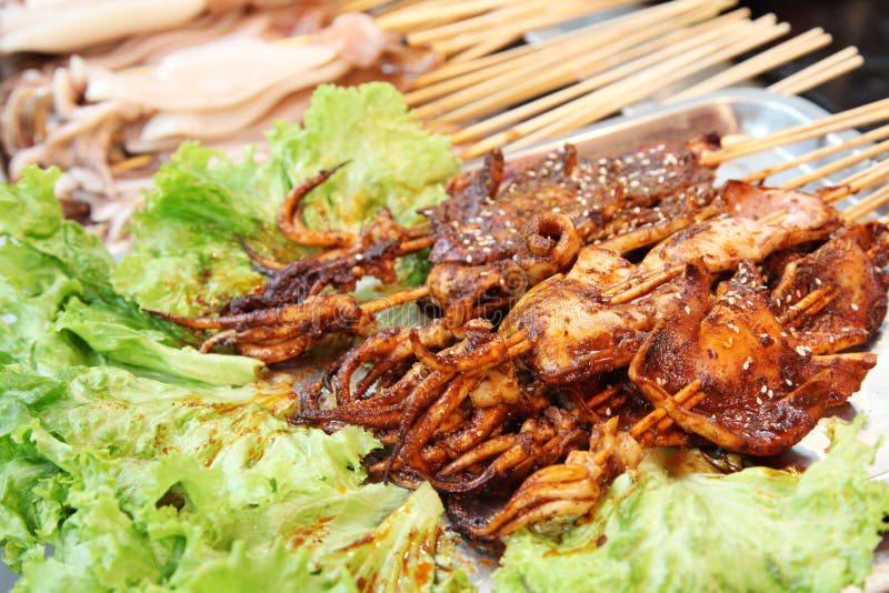 Iron squid, squid stock image. Image of china, food, gourmet - 58874097