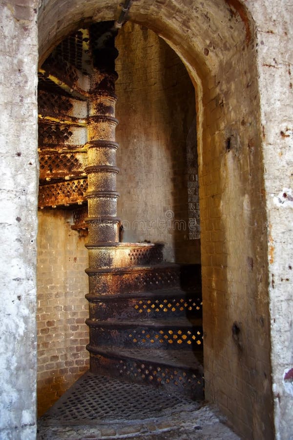 Iron Staircase stock image. Image of structure, iron - 16024573