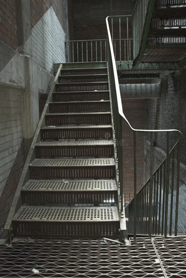Iron Stairway stock photo. Image of spooky, level, staircase - 22799874