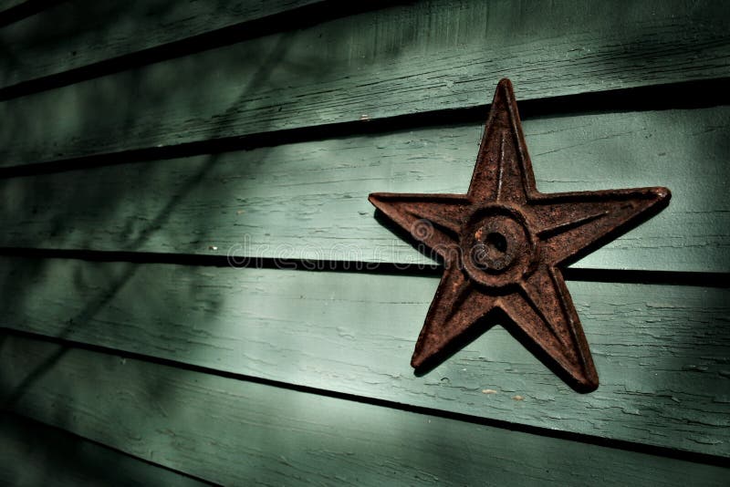 Iron Star stock photo. Image of vintage, architecture - 11205158