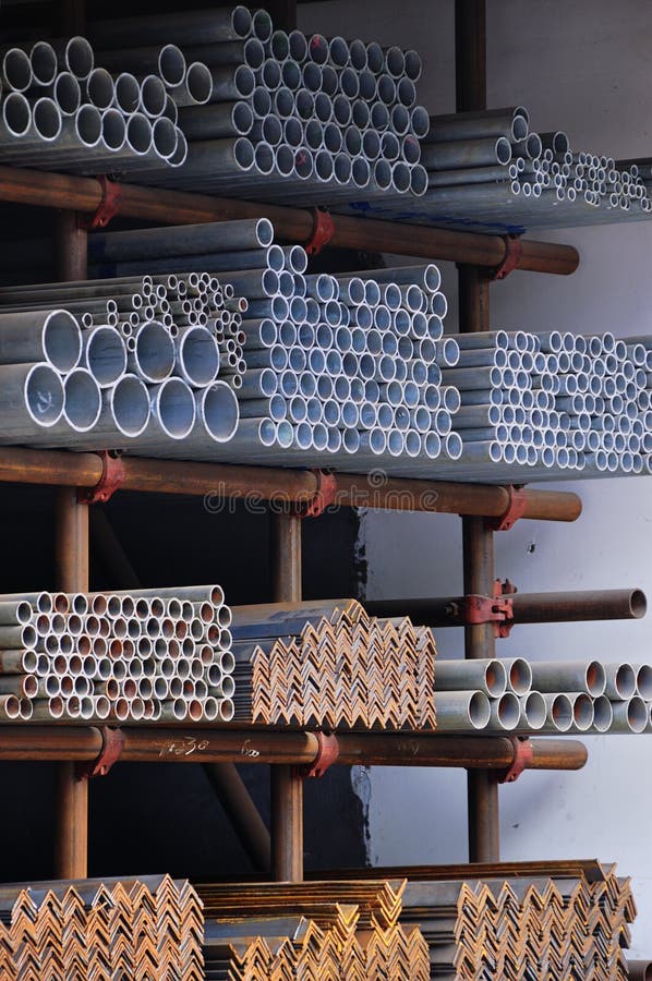 Iron steel stock photo. Image of bars, pipe, metal, steel - 21637200