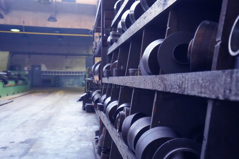 Iron and Steel Factory and Production Stock Image - Image of industrial ...