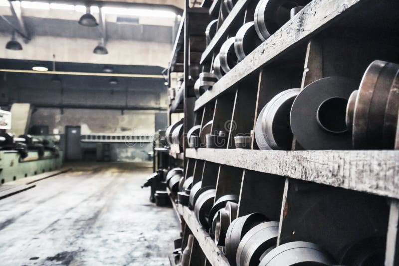 Iron and Steel Factory and Production Stock Image - Image of blast ...