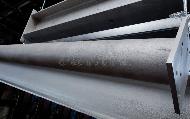 Iron and Steel is Protected by Hot Galvanizing Stock Image - Image of ...