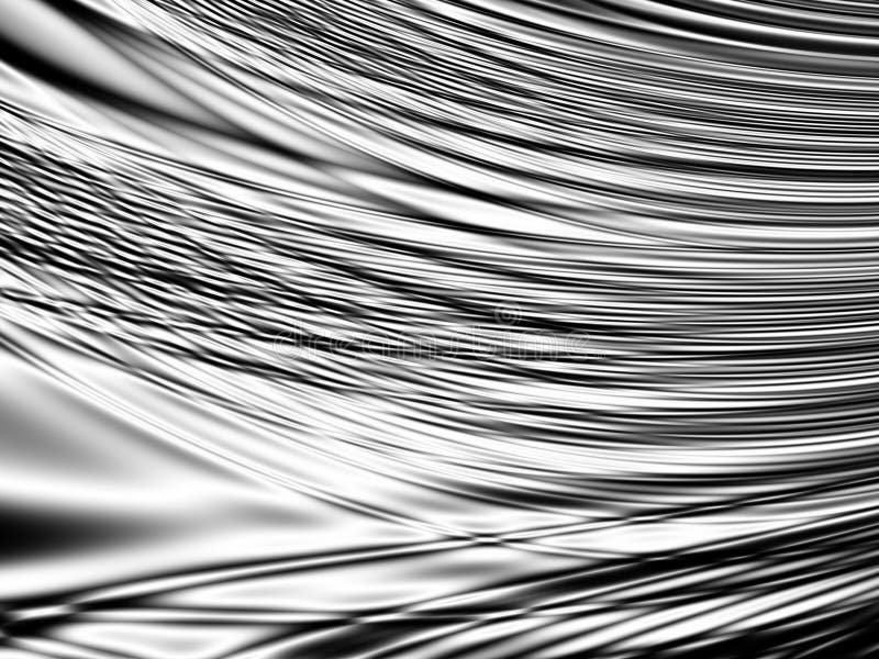 Iron Steel Wave Texture Unusual Backdrop Stock Illustration ...