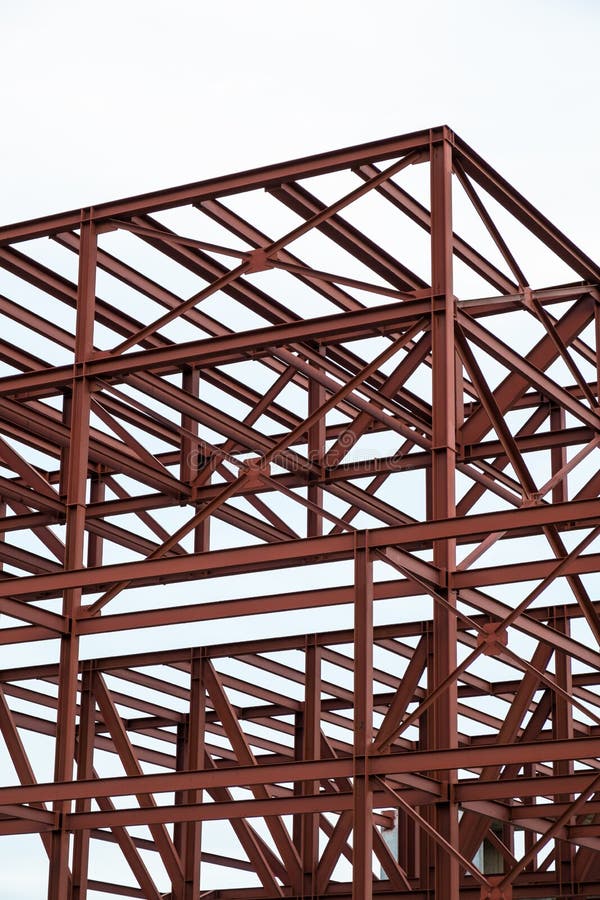 Iron structure stock image. Image of steel, project, large - 54740029