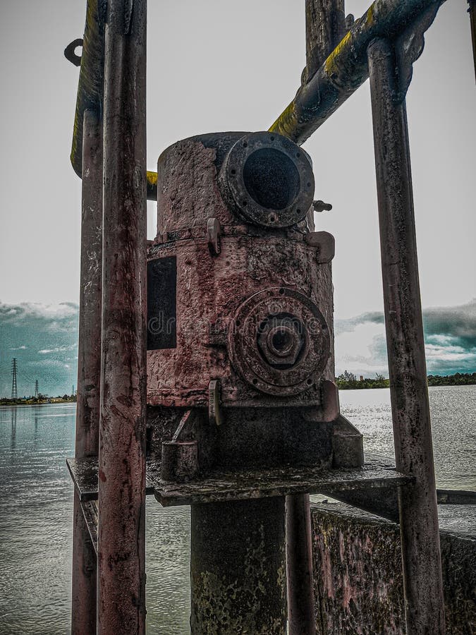 Iron Tools from an Abandoned Suction Cup Ship Stock Photo - Image of ...